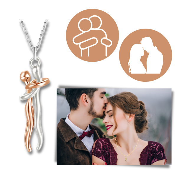 Collier d'accolade | Collier couple | Colliers assortis pour couples ...
