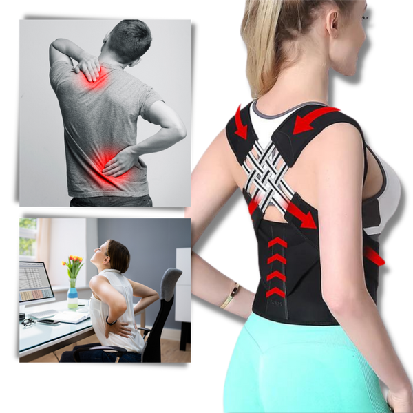Correcteur de posture | Renfort dorsale pour la posture | Correcteur de ...