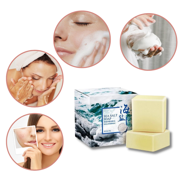 Savon au sel de mer | Gel douche au sel de mer | Savon au lait de ...